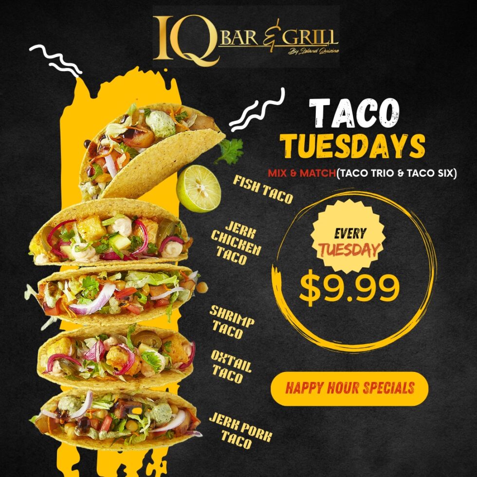 IQ Bar & Grill | Welcome to IQ Bar & Grill by Island Quizine